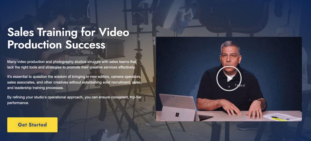 Sales Training for Video Production