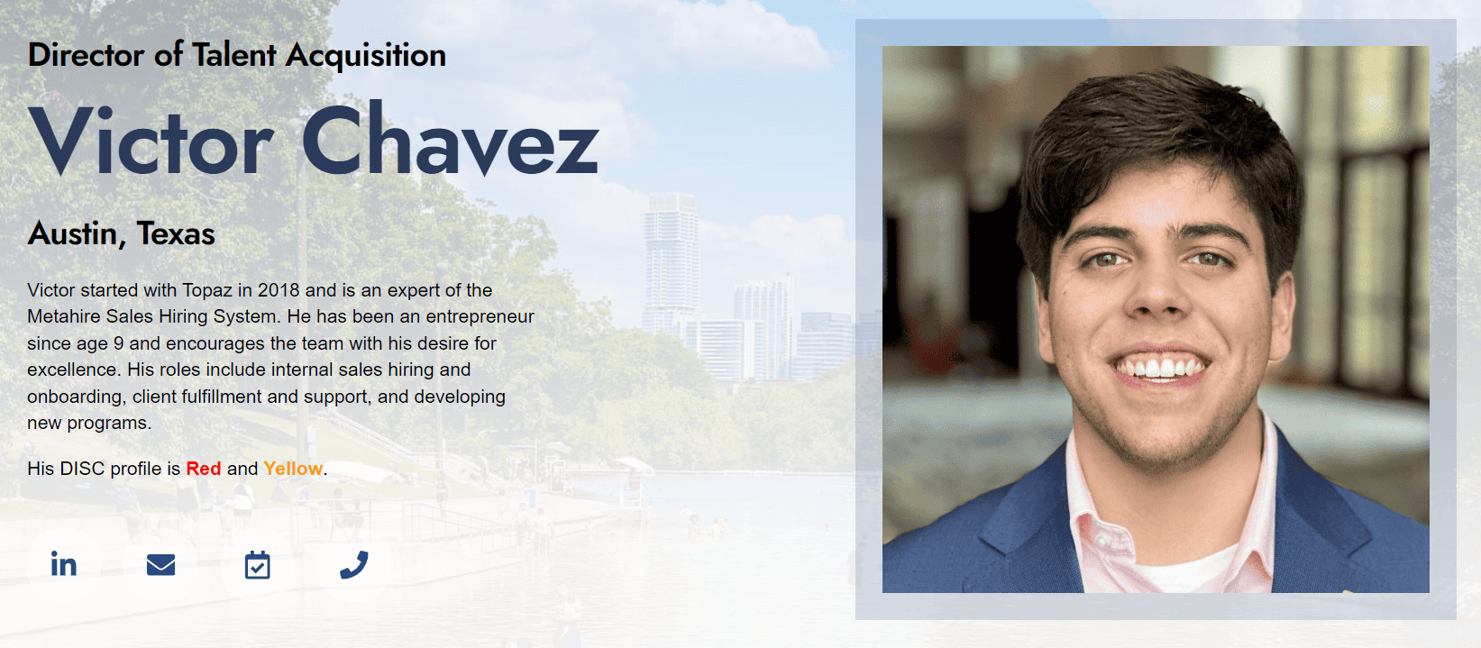 Victor Chavez - Topaz Sales Consulting